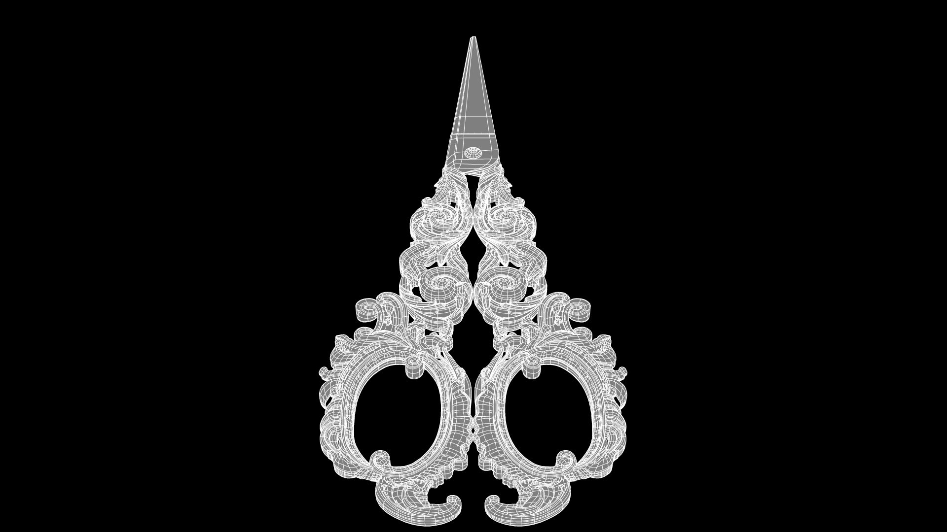 Scissors X2 3D model - TurboSquid 2086879