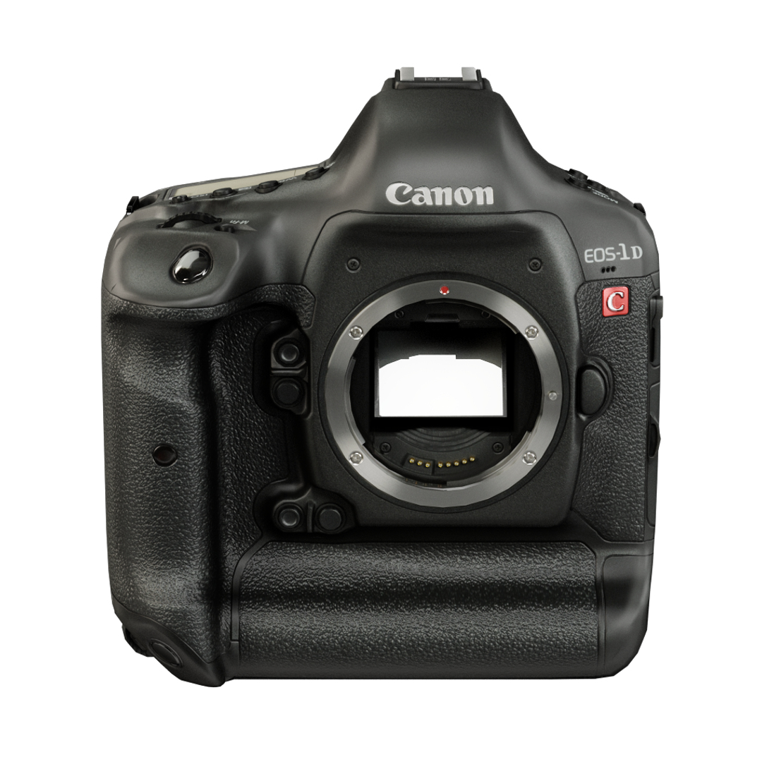 3d Model Canon Eos-1d C 4k