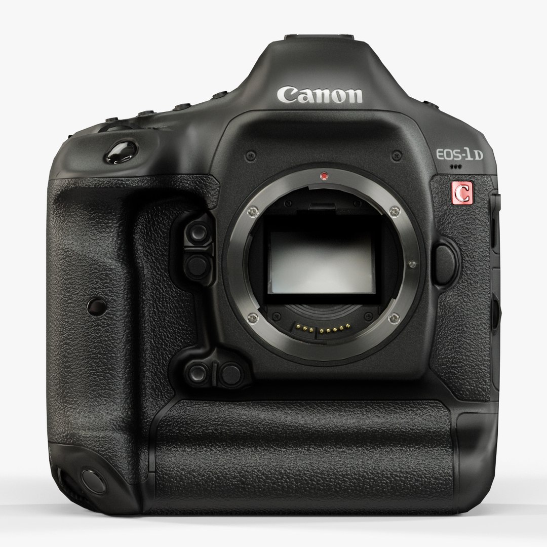 3d Model Canon Eos-1d C 4k