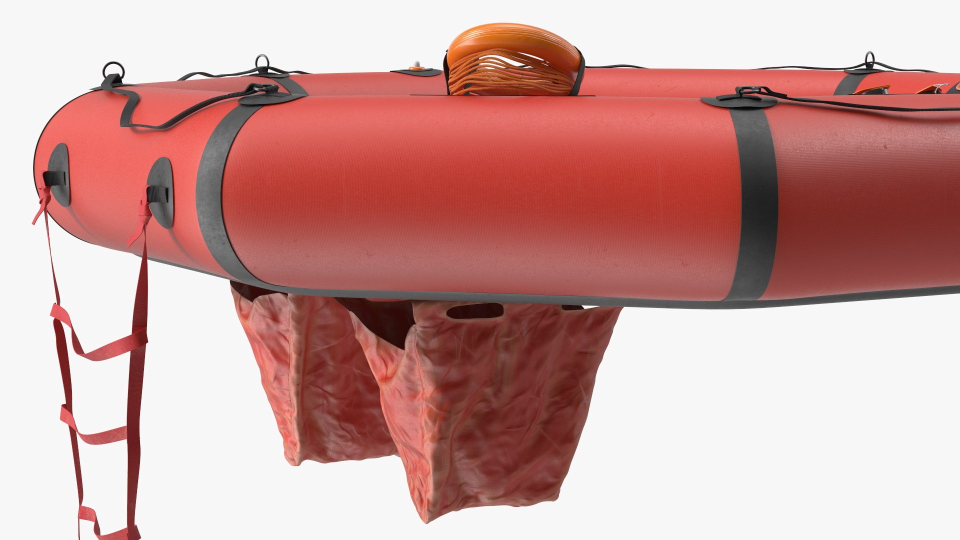 Advanced Life Raft With Extras Red 3D Model - TurboSquid 2302551