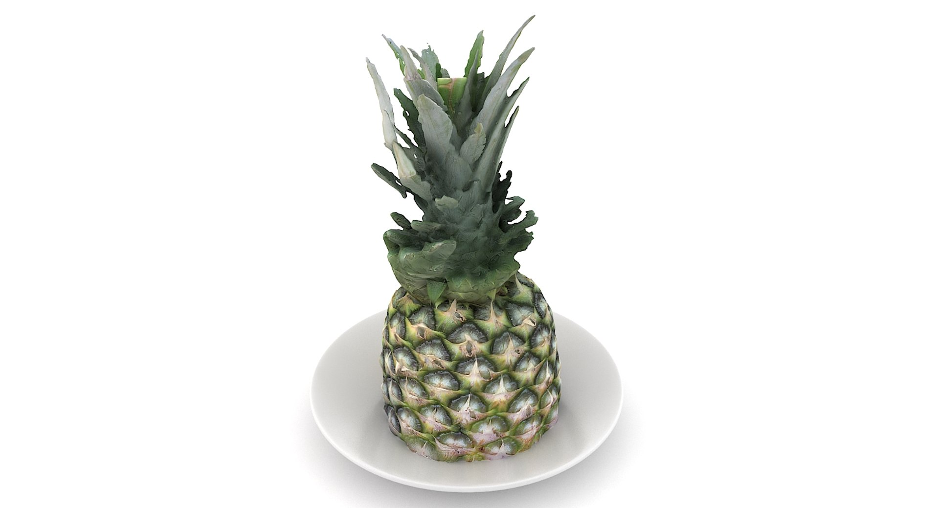 3D Model Pineapple Ananas - TurboSquid 1258734
