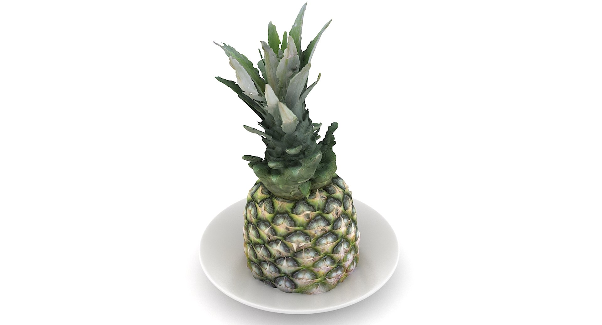 3D Model Pineapple Ananas - TurboSquid 1258734