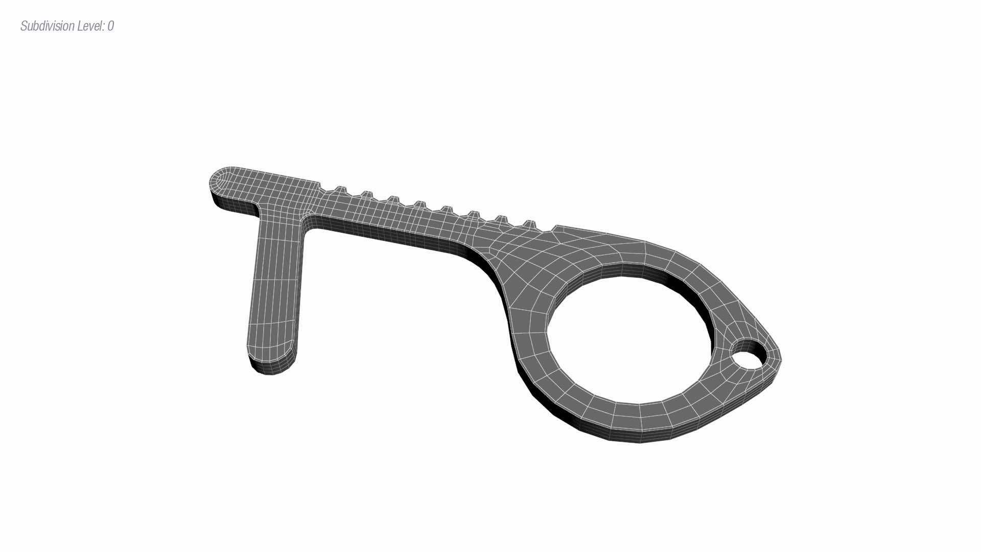 Contactless Key Handheld 3D Model - TurboSquid 1631323