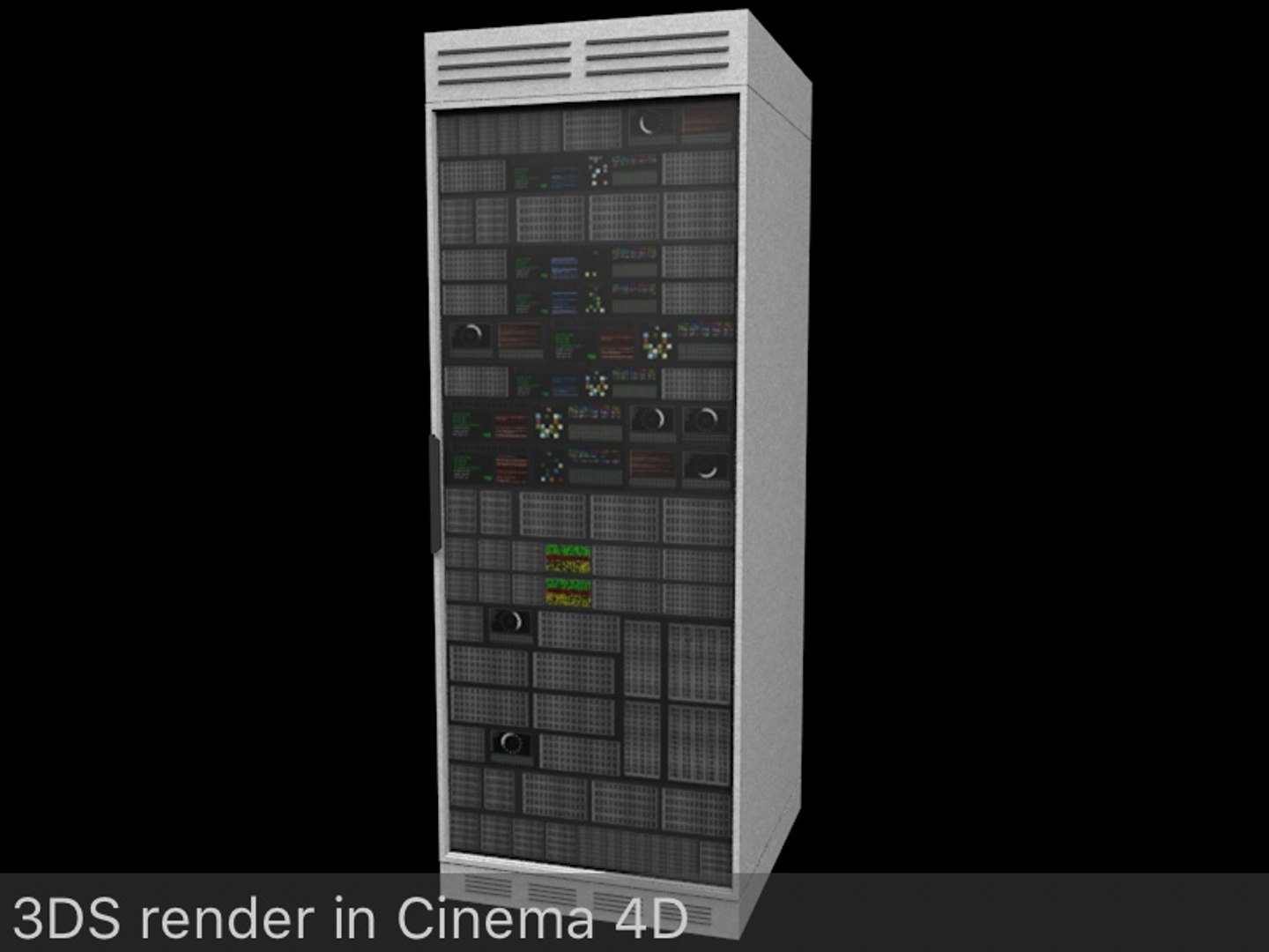 3d Games Rack Server Unit