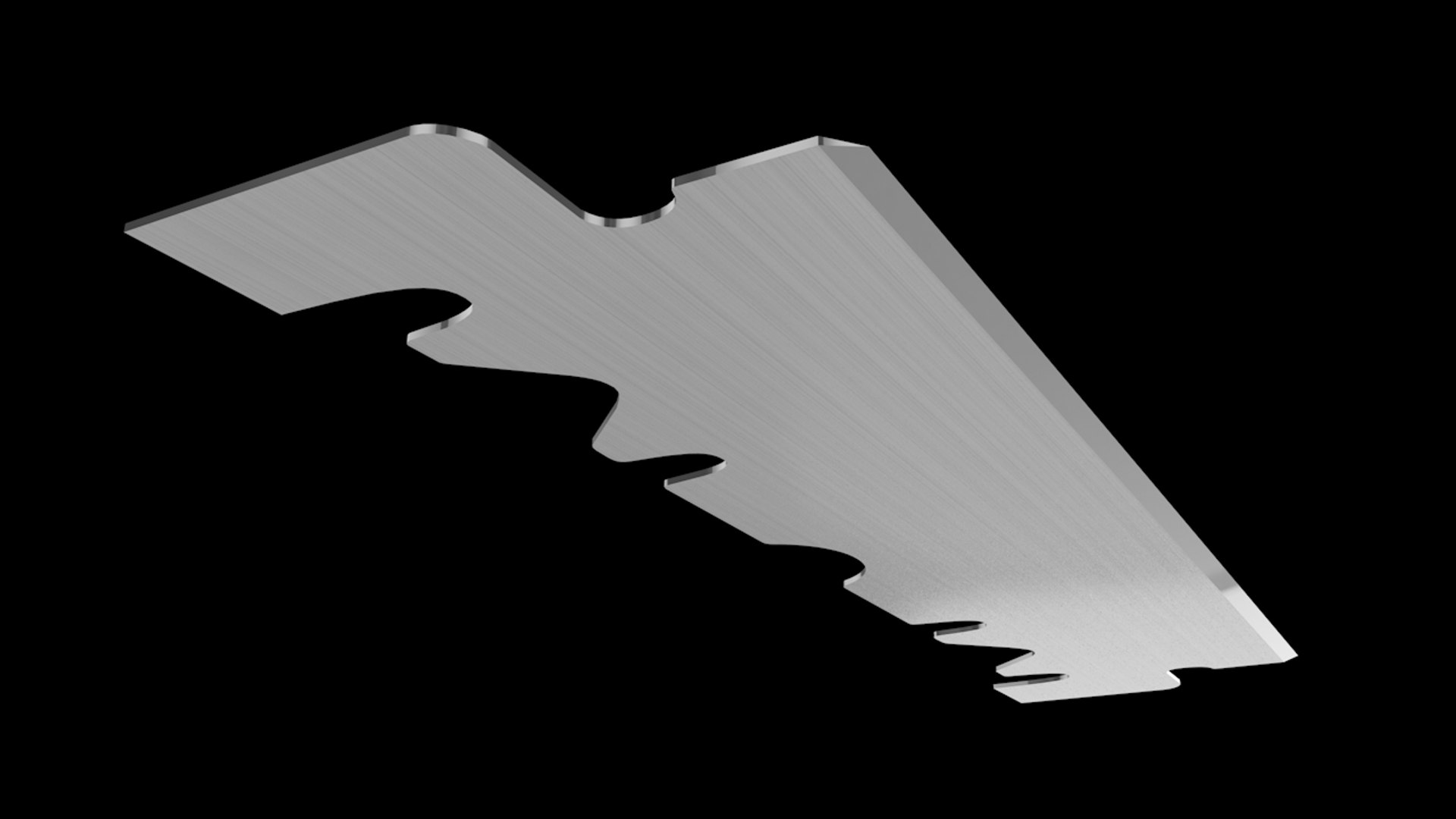 Single Edge Blade Razor 3D Model - TurboSquid 1464438