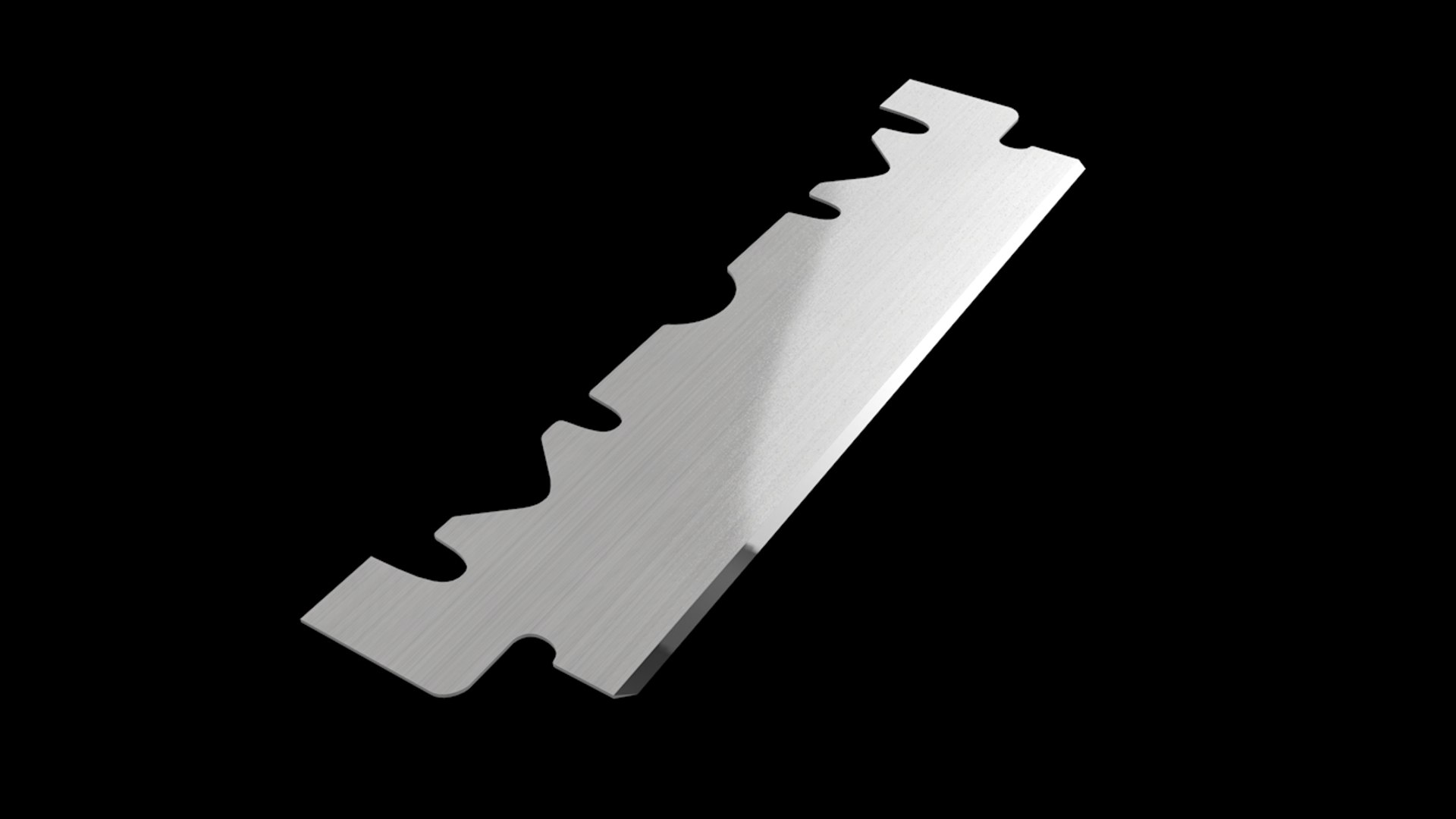 Single Edge Blade Razor 3D Model - TurboSquid 1464438