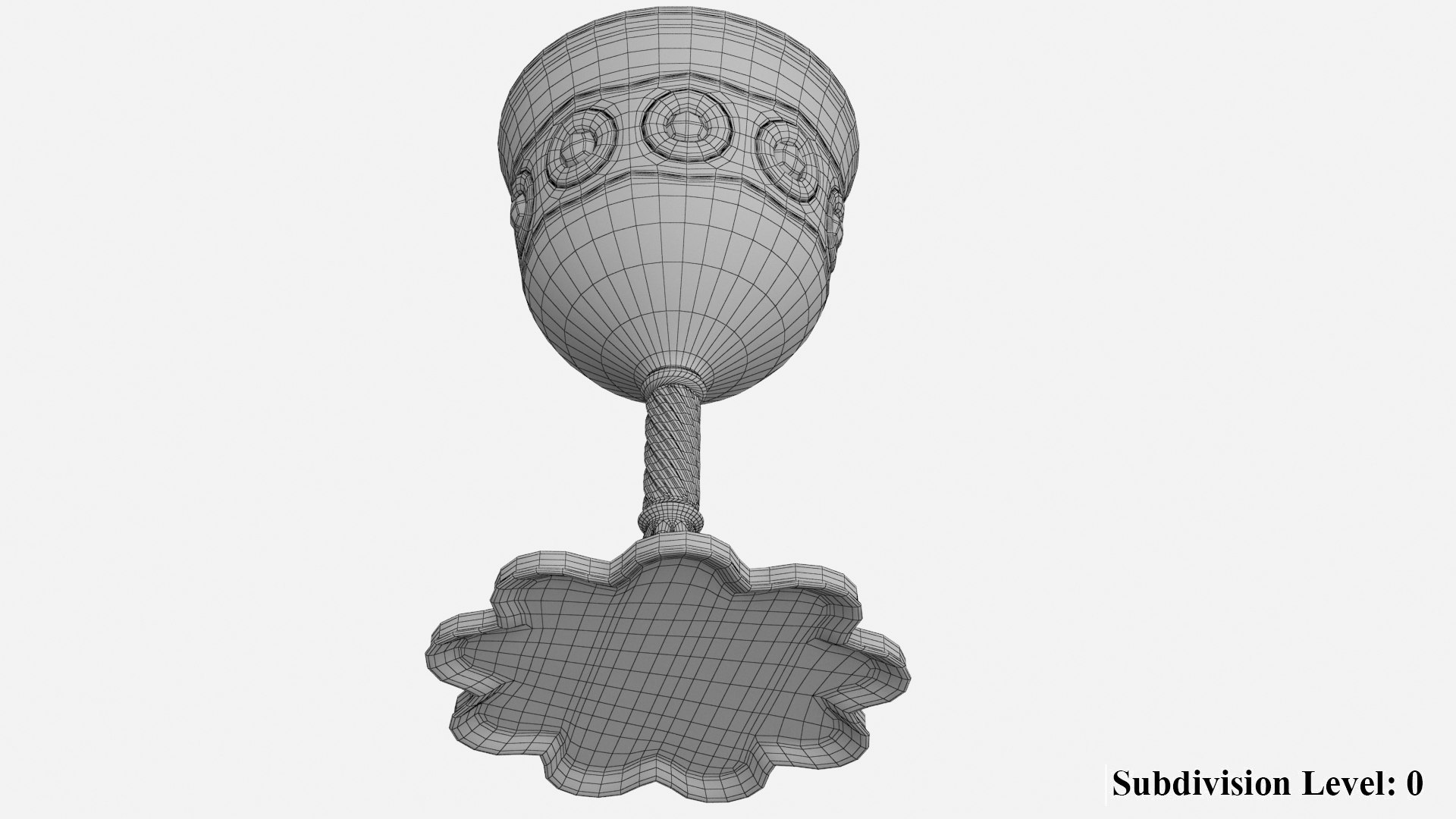 3D Real Chalice - TurboSquid 1479947
