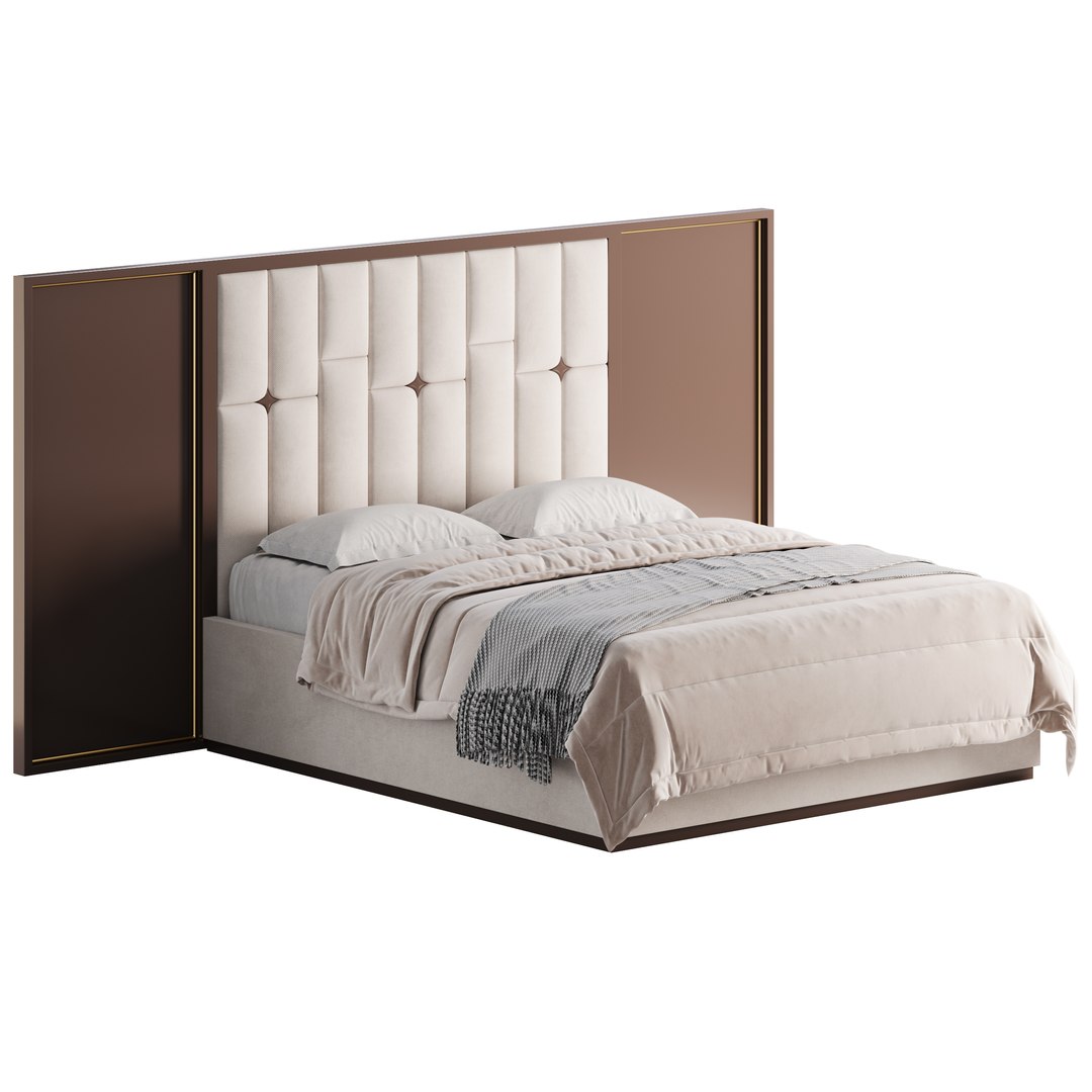 Fara Bed Design Intricately Designed Pakistani Bed Model - TurboSquid ...