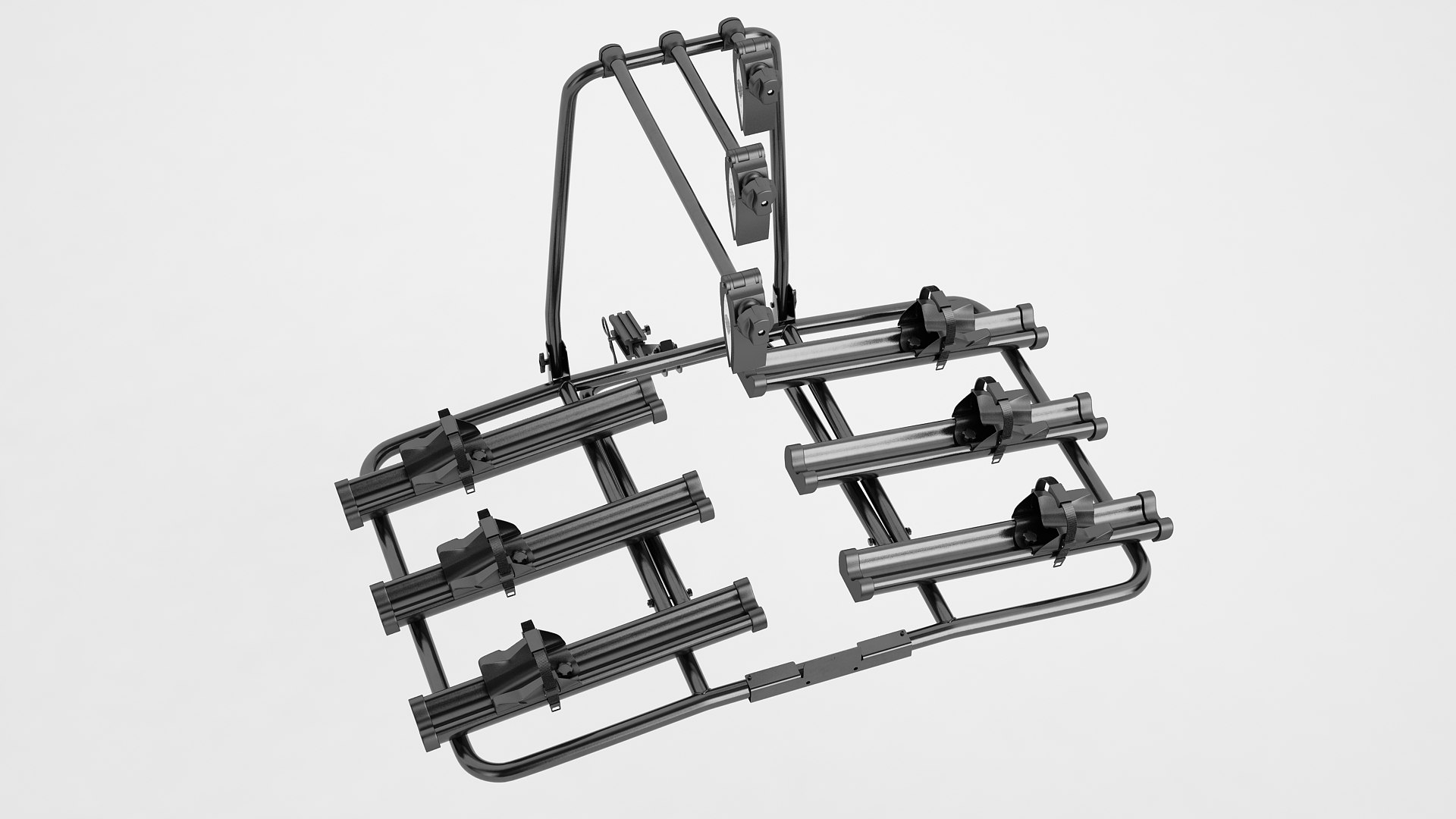 3D Platform 3 Bike Hitch Mount Carrier 01 - TurboSquid 1800298