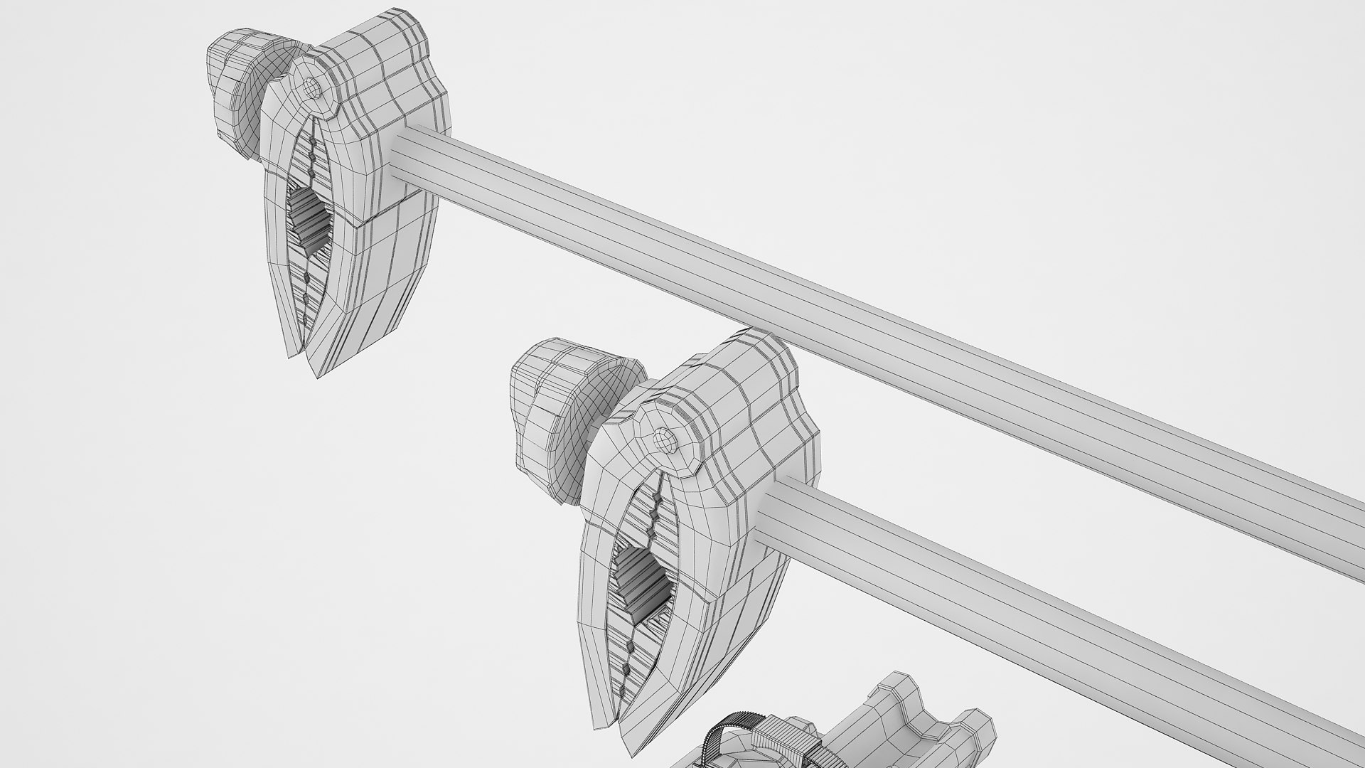 3D Platform 3 Bike Hitch Mount Carrier 01 - TurboSquid 1800298