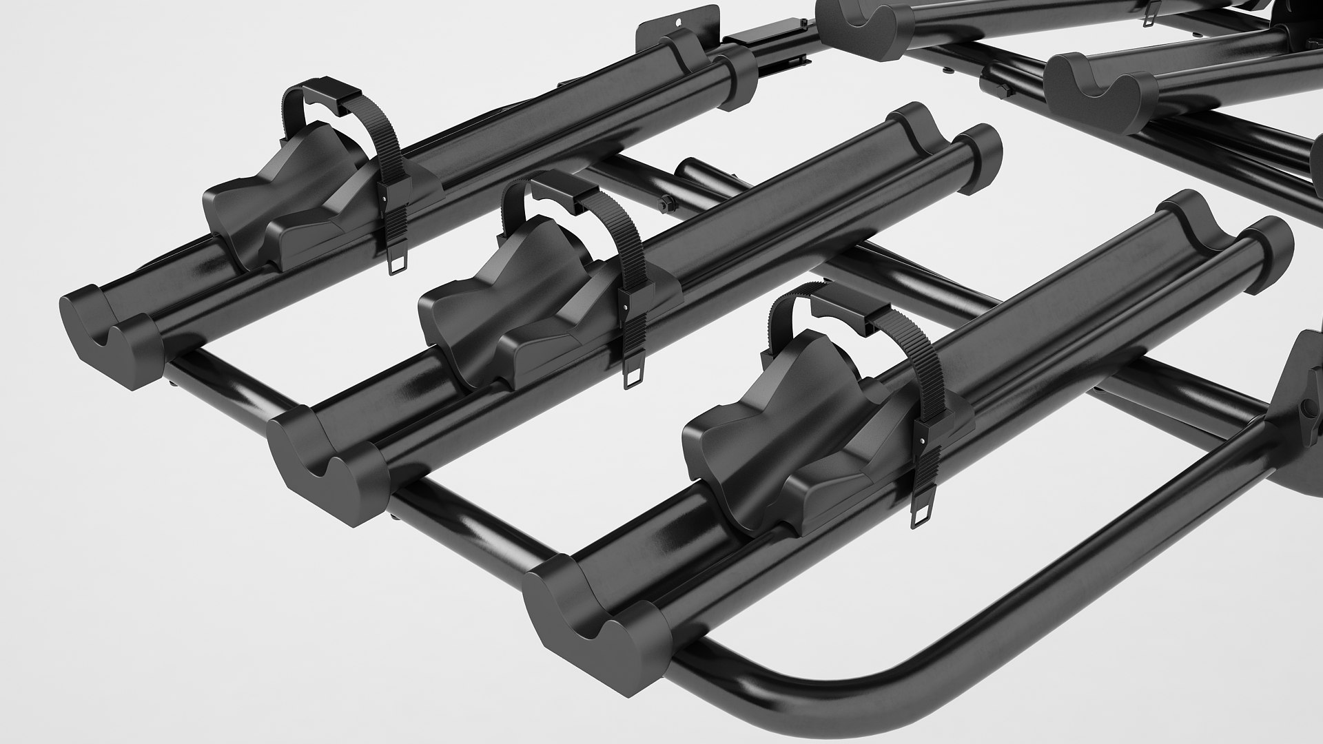 3D Platform 3 Bike Hitch Mount Carrier 01 - TurboSquid 1800298