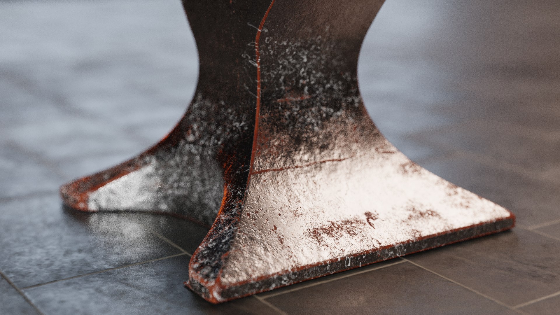 Rusty Rough Medieval Anvil 3D Model - TurboSquid 1949809