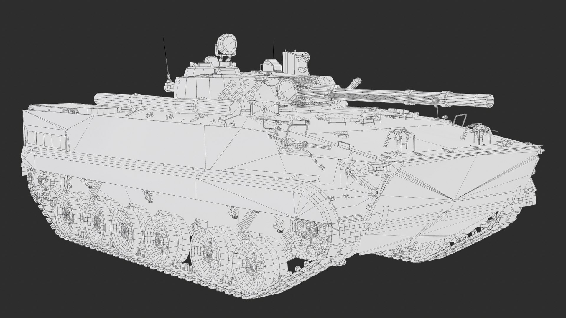 3D BMP 3 IFV PBR model - TurboSquid 2062248