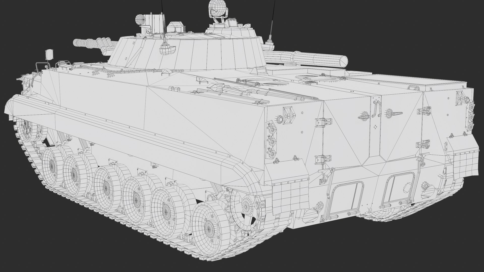 3D BMP 3 IFV PBR model - TurboSquid 2062248