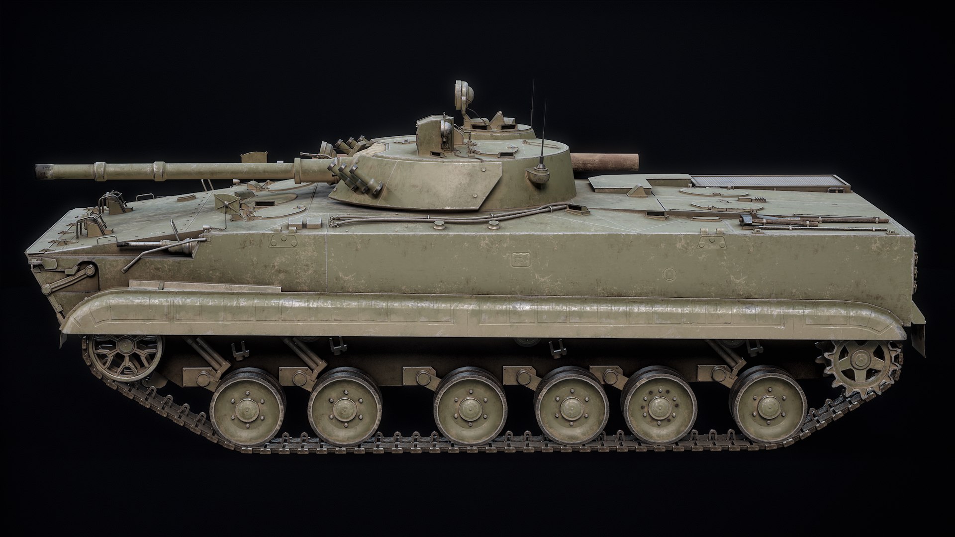 3D BMP 3 IFV PBR model - TurboSquid 2062248