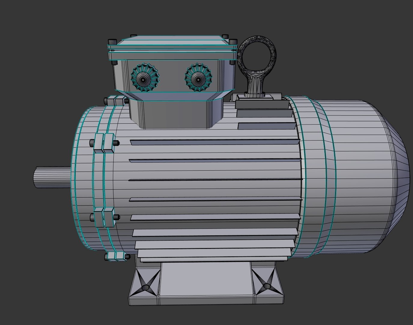 Electric Motor 3D - TurboSquid 1358791