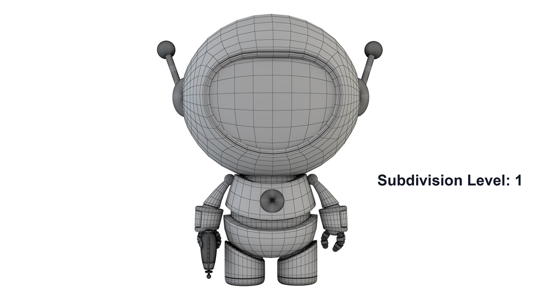 3D Droid Android - TurboSquid 1442803