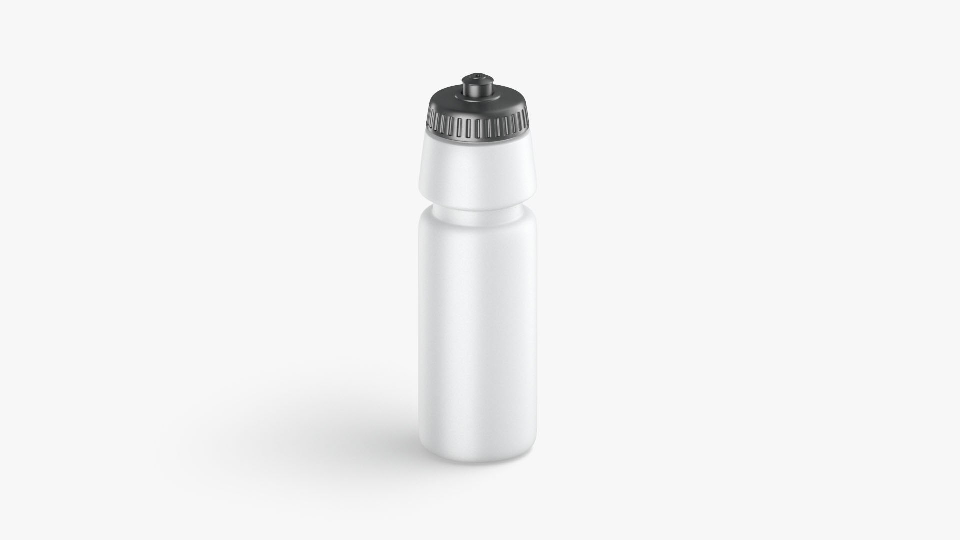 Plastic Sport Bottle - Water Botle With Cap 3D Model - TurboSquid 2028848