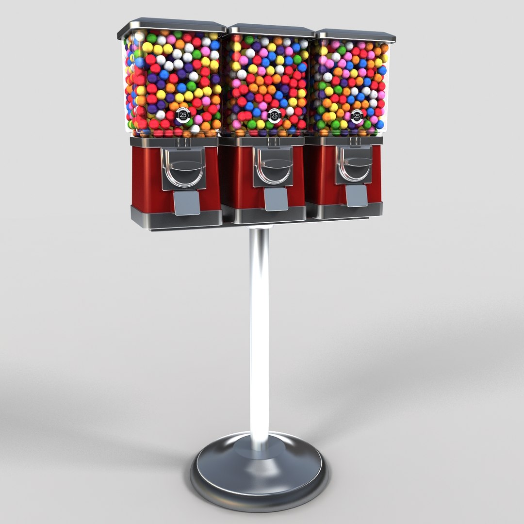 Gumball Machine 3d Model
