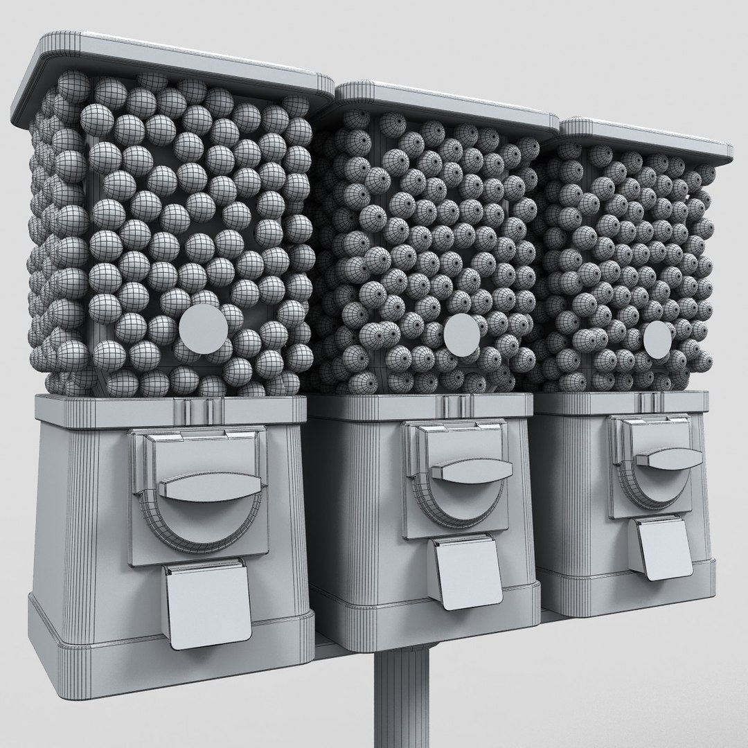 Gumball Machine 3d Model