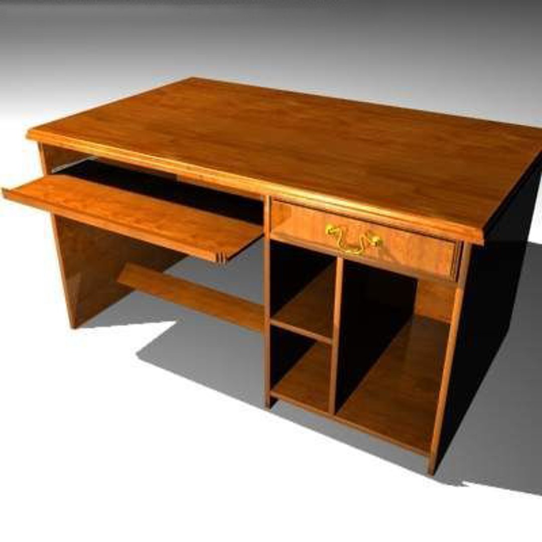 3d model computer table