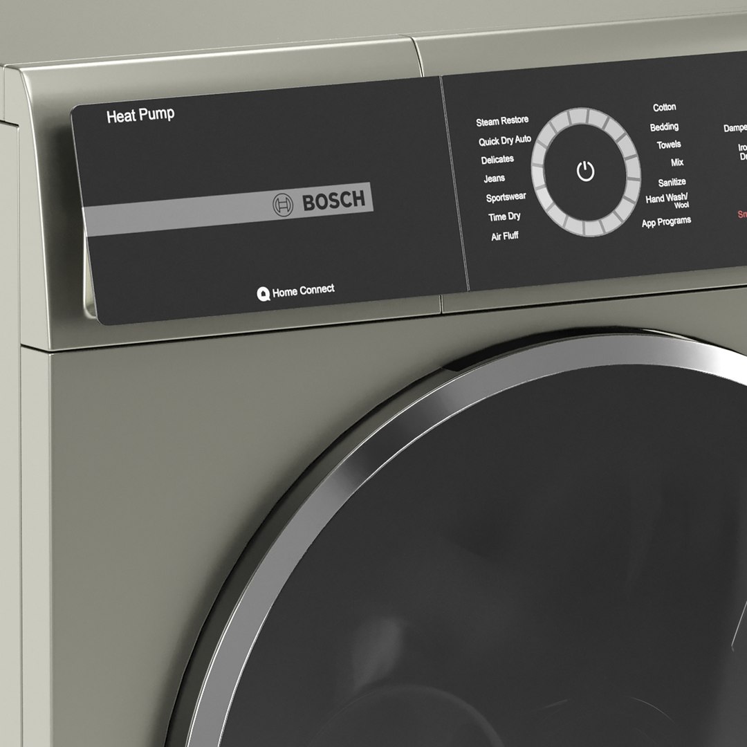3D Model BOSCH Dryer Machine - TurboSquid 2395538