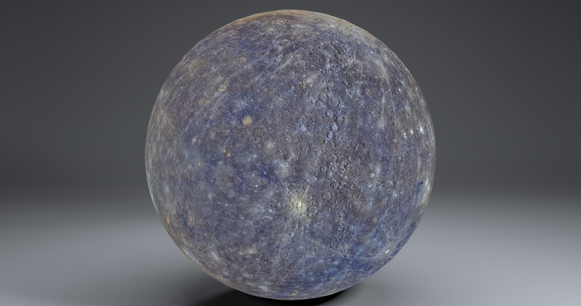 4k Mercury Globe 3D Model - TurboSquid 1185918
