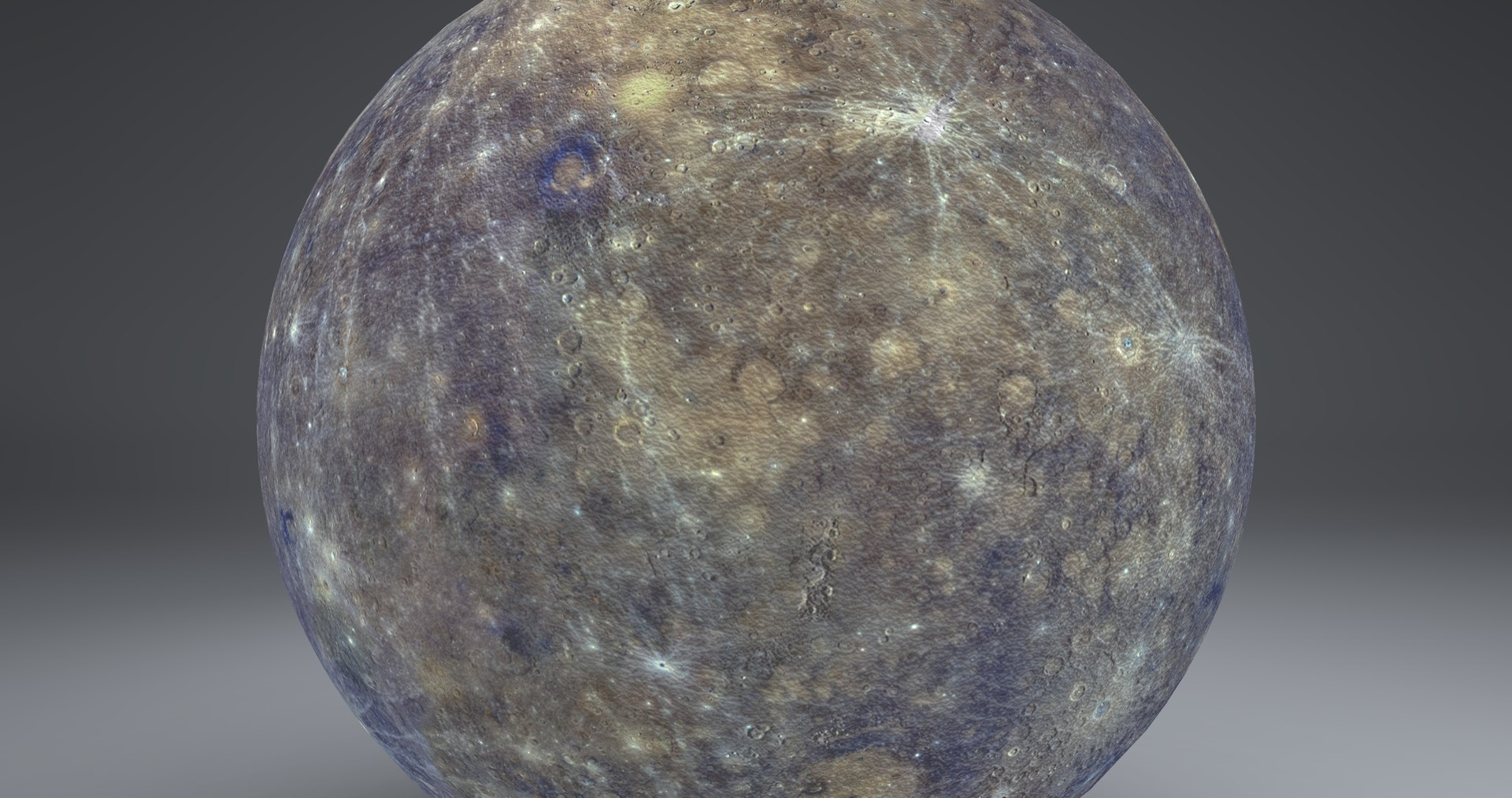 4k Mercury Globe 3D Model - TurboSquid 1185918