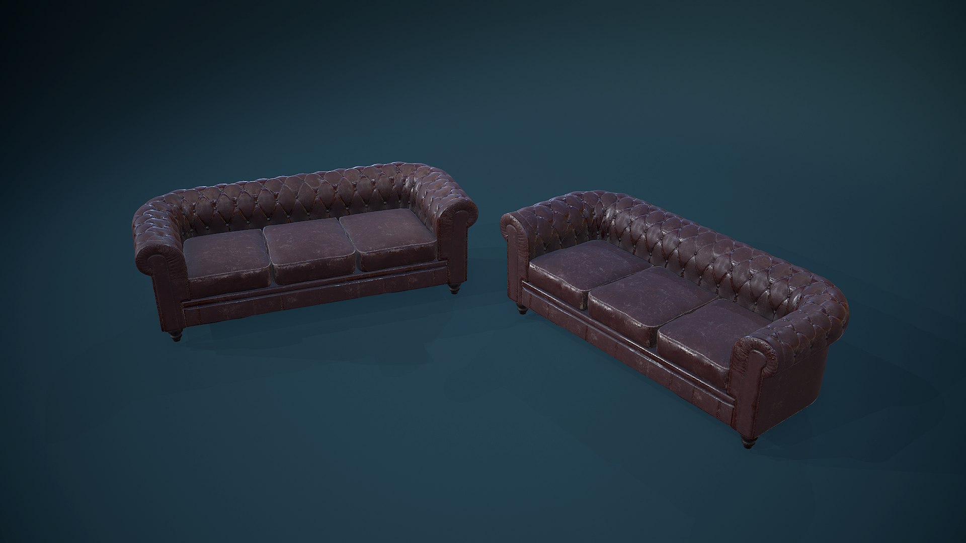 Old Sofa 3D Model - TurboSquid 1284332