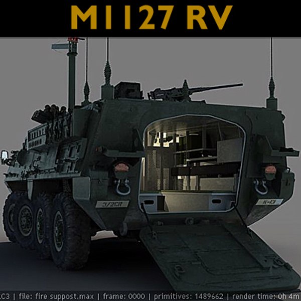 max army m1127 reconnaissance vehicle