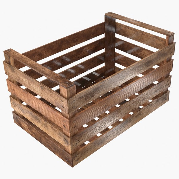 modelo 3d Wooden Crate 02 - TurboSquid 2096109