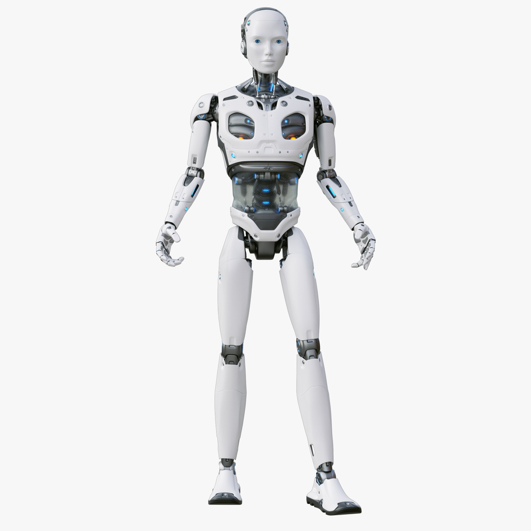 modelo 3d Robot androide humanoide - TurboSquid 2228484