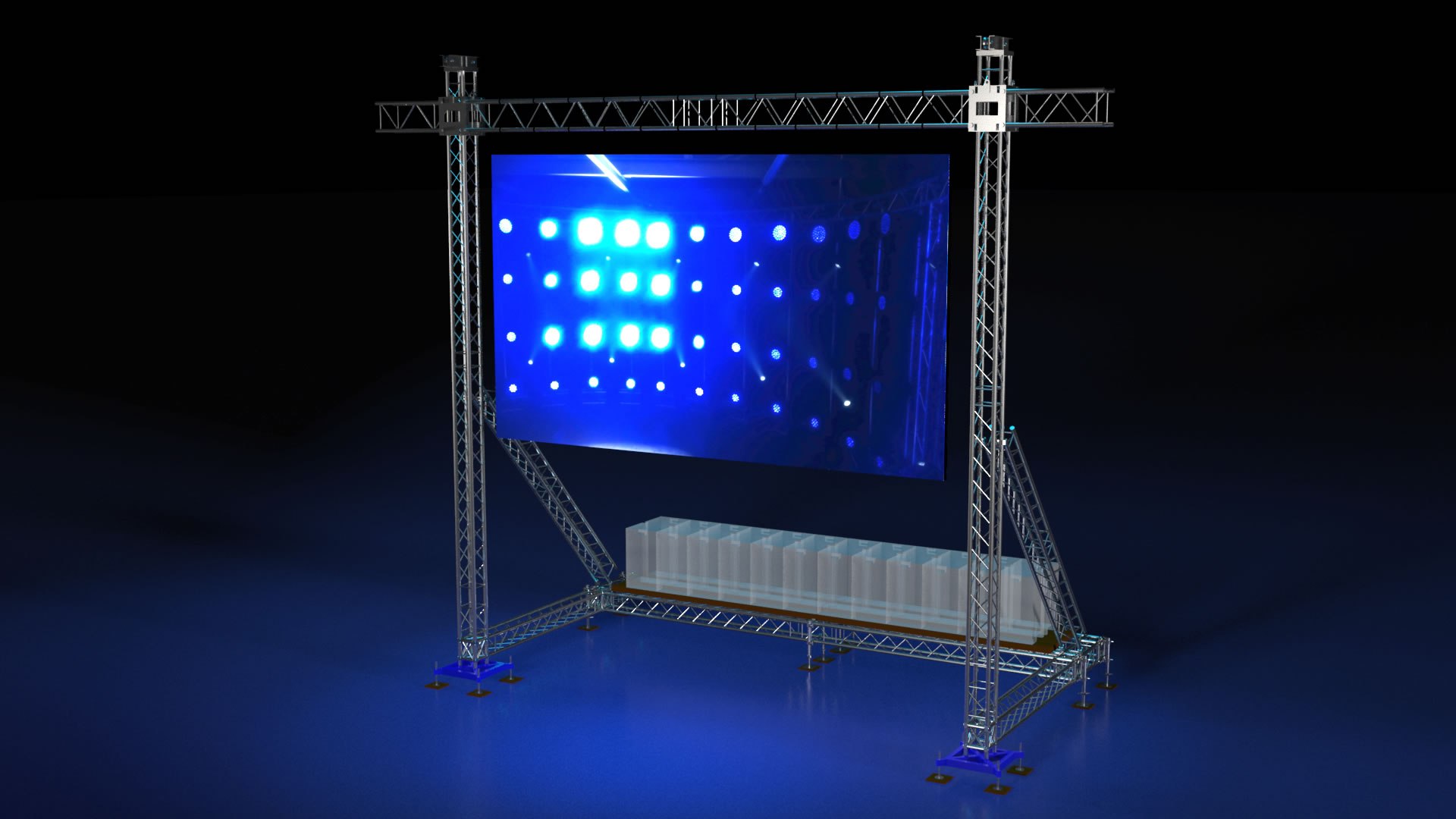 Screen Outdoor 3D Model - TurboSquid 1673157