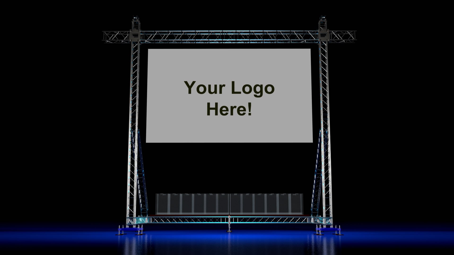 Screen Outdoor 3D Model - TurboSquid 1673157