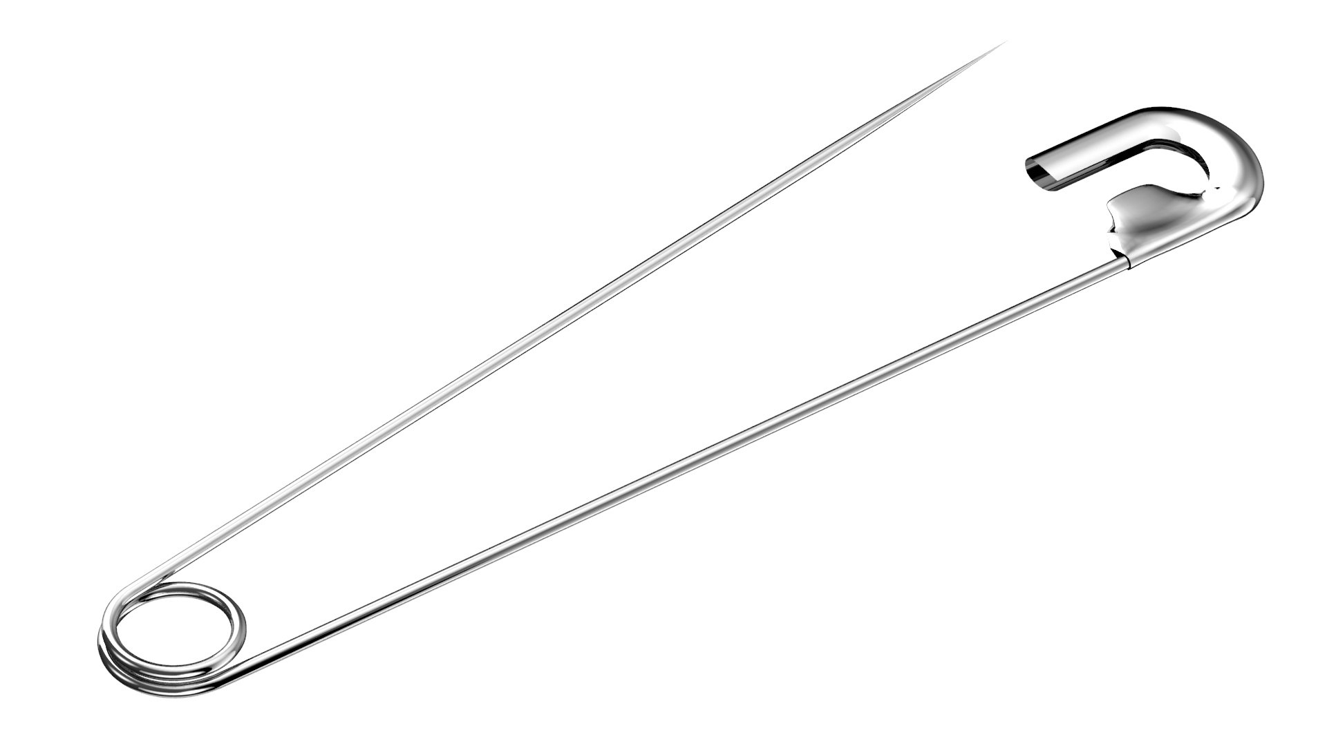 Safety Pin 3D Model - TurboSquid 2315802