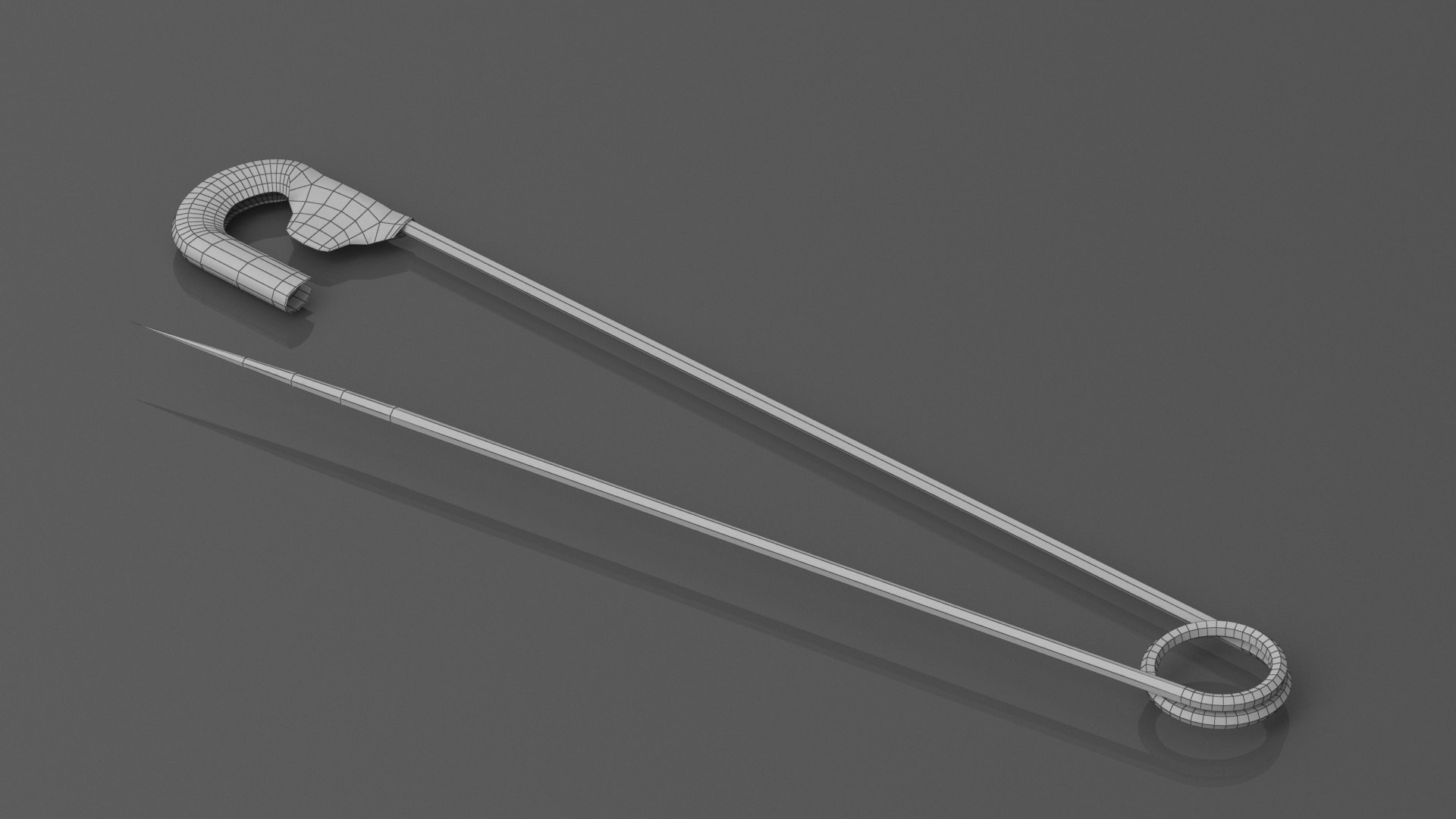 Safety Pin 3D Model - TurboSquid 2315802