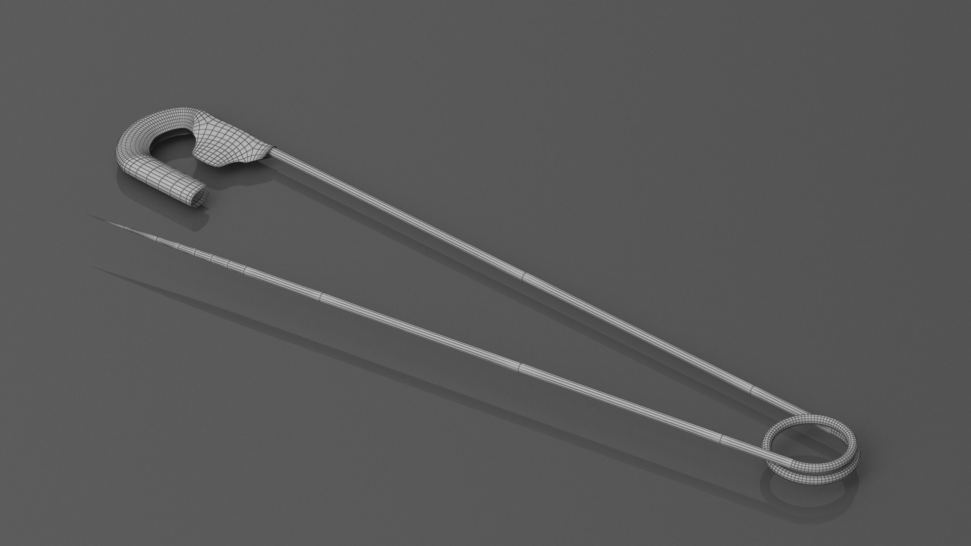 Safety Pin 3D Model - TurboSquid 2315802