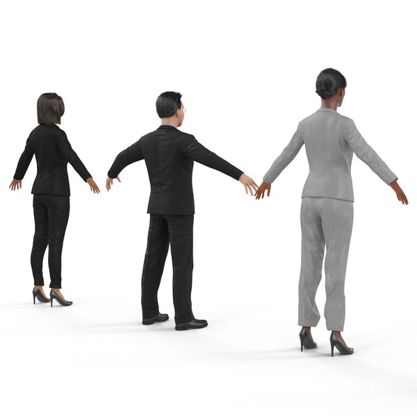 modelo 3d Colección de personas de negocios - TurboSquid 958456