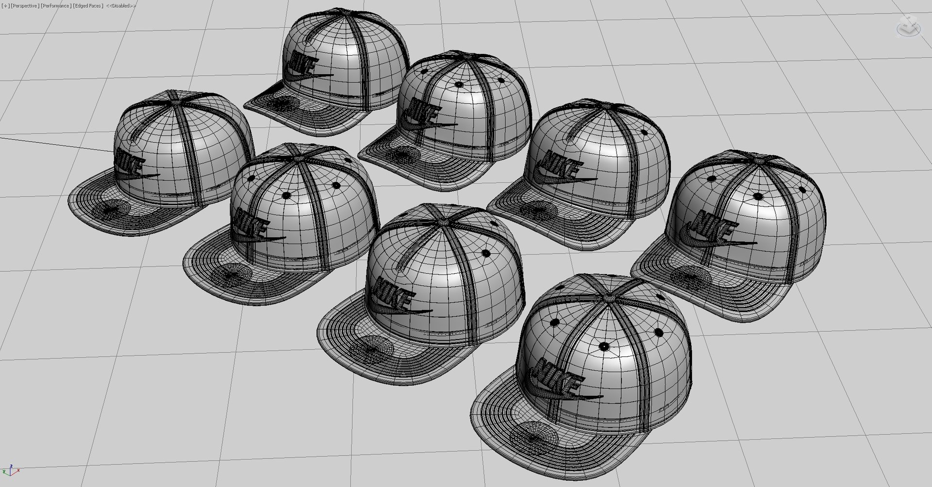 3D Model Baseball Cap Red - TurboSquid 2038009