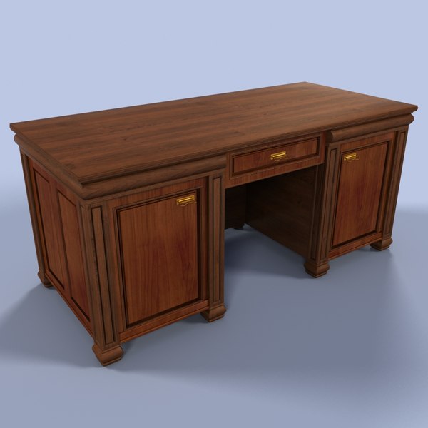 Desk 3D Models for Download | TurboSquid