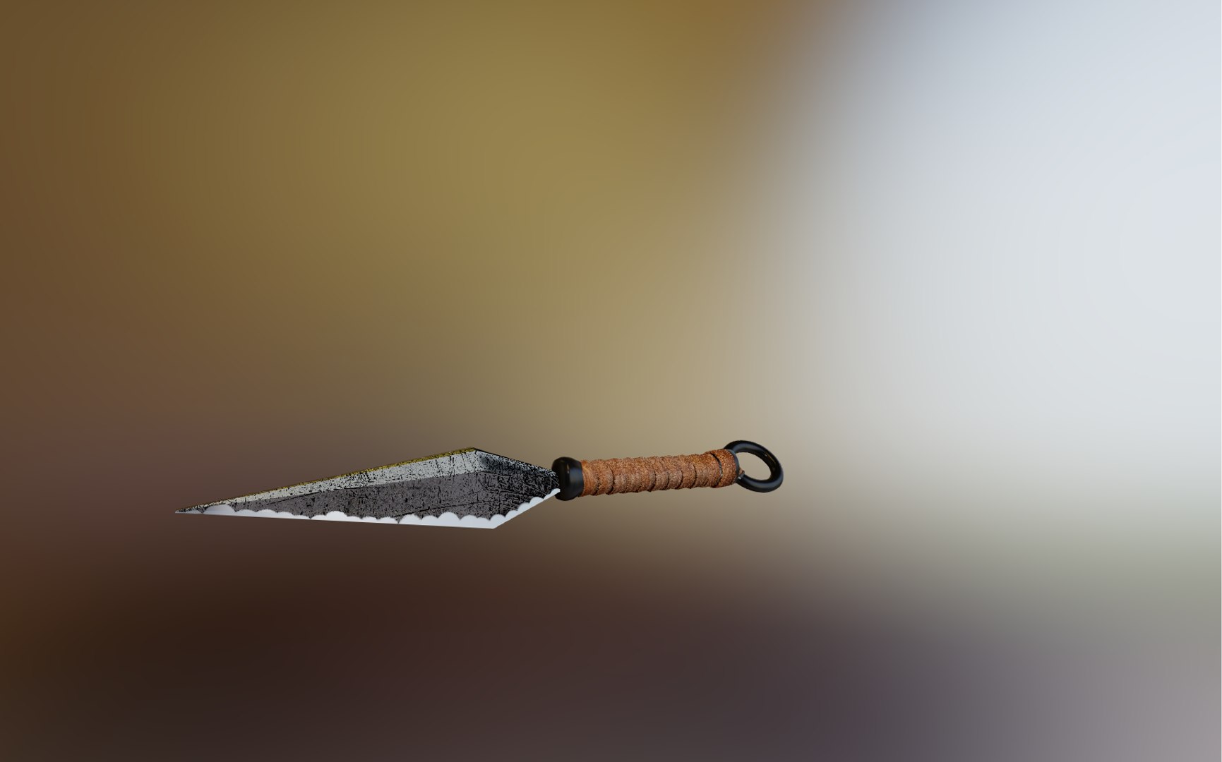3D Kunai - TurboSquid 1325596