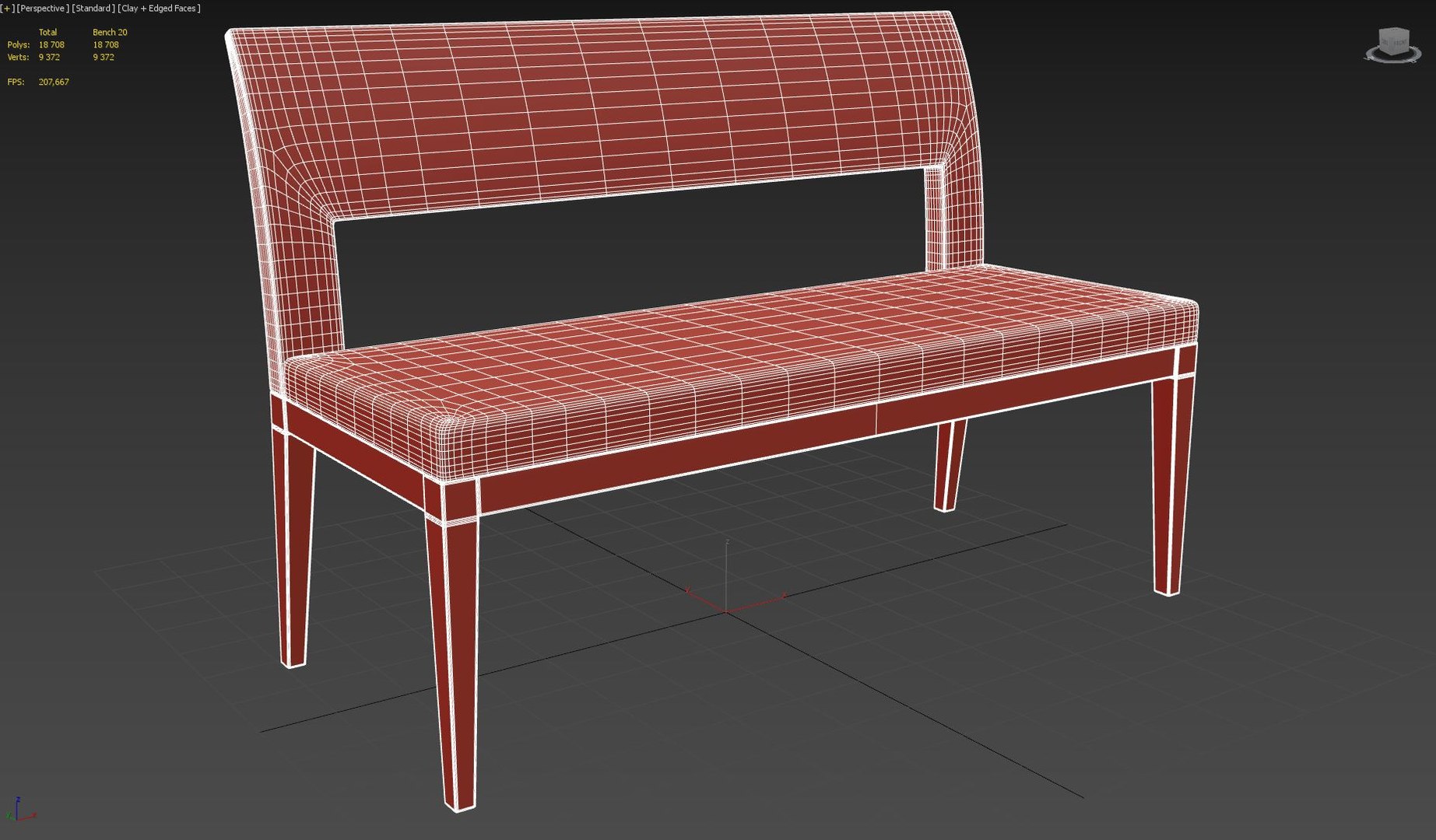 Bench 20 3D Model - TurboSquid 1586753