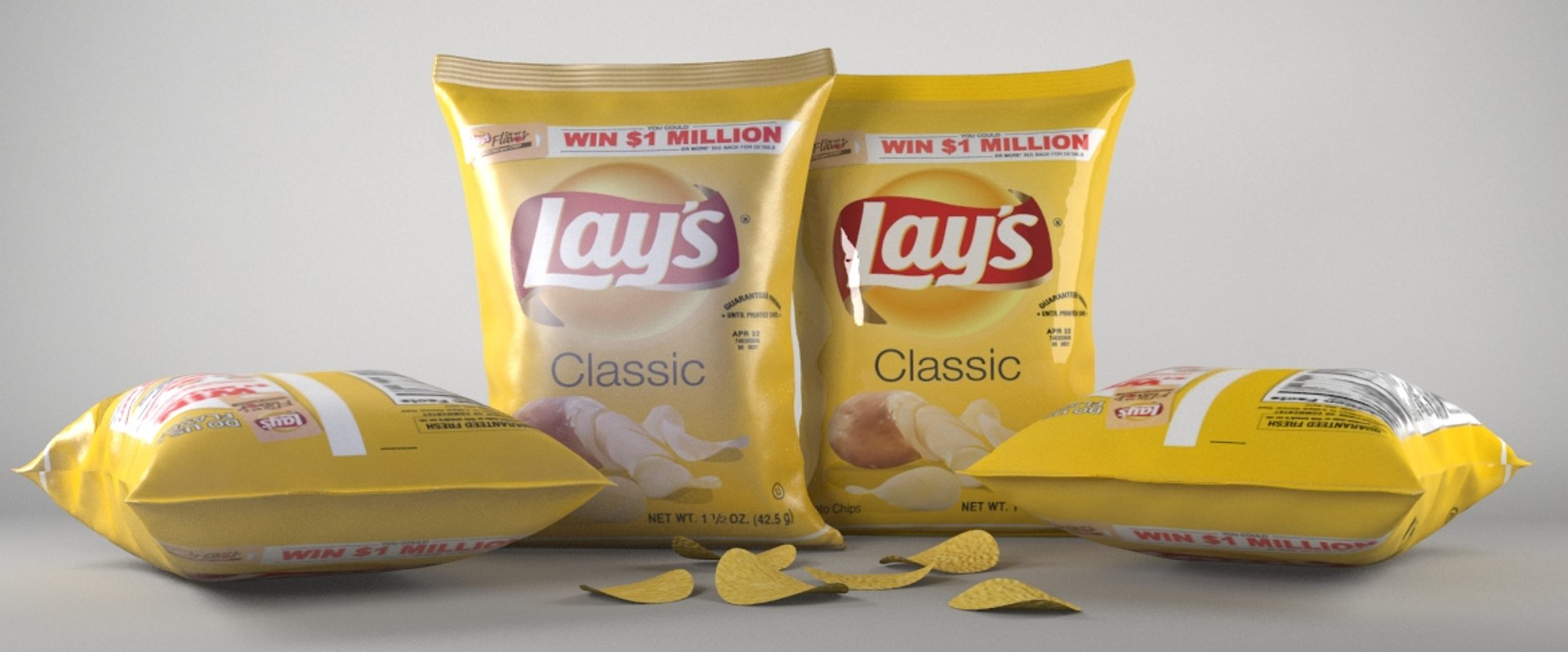 Bags Chips Lays Max
