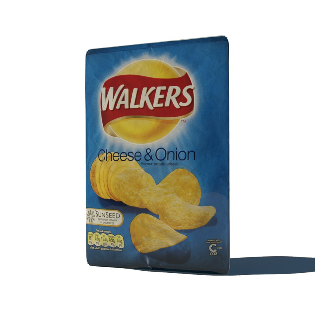 3ds max crisps cheese onion