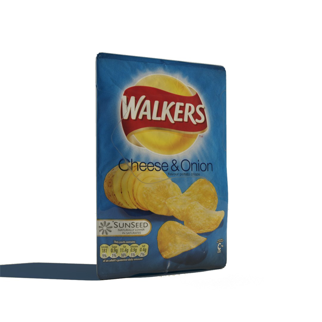 3ds max crisps cheese onion