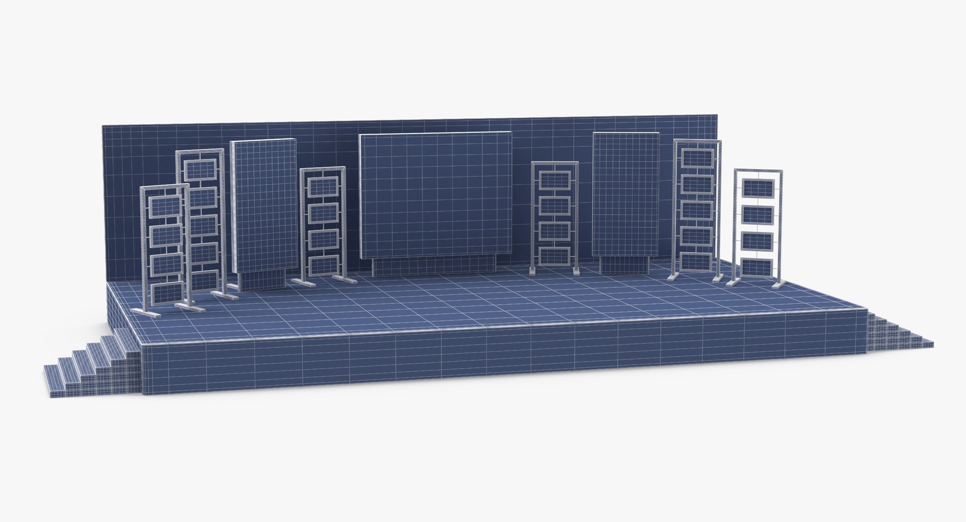 Indoor Concert Stage 3D Model - TurboSquid 1225677