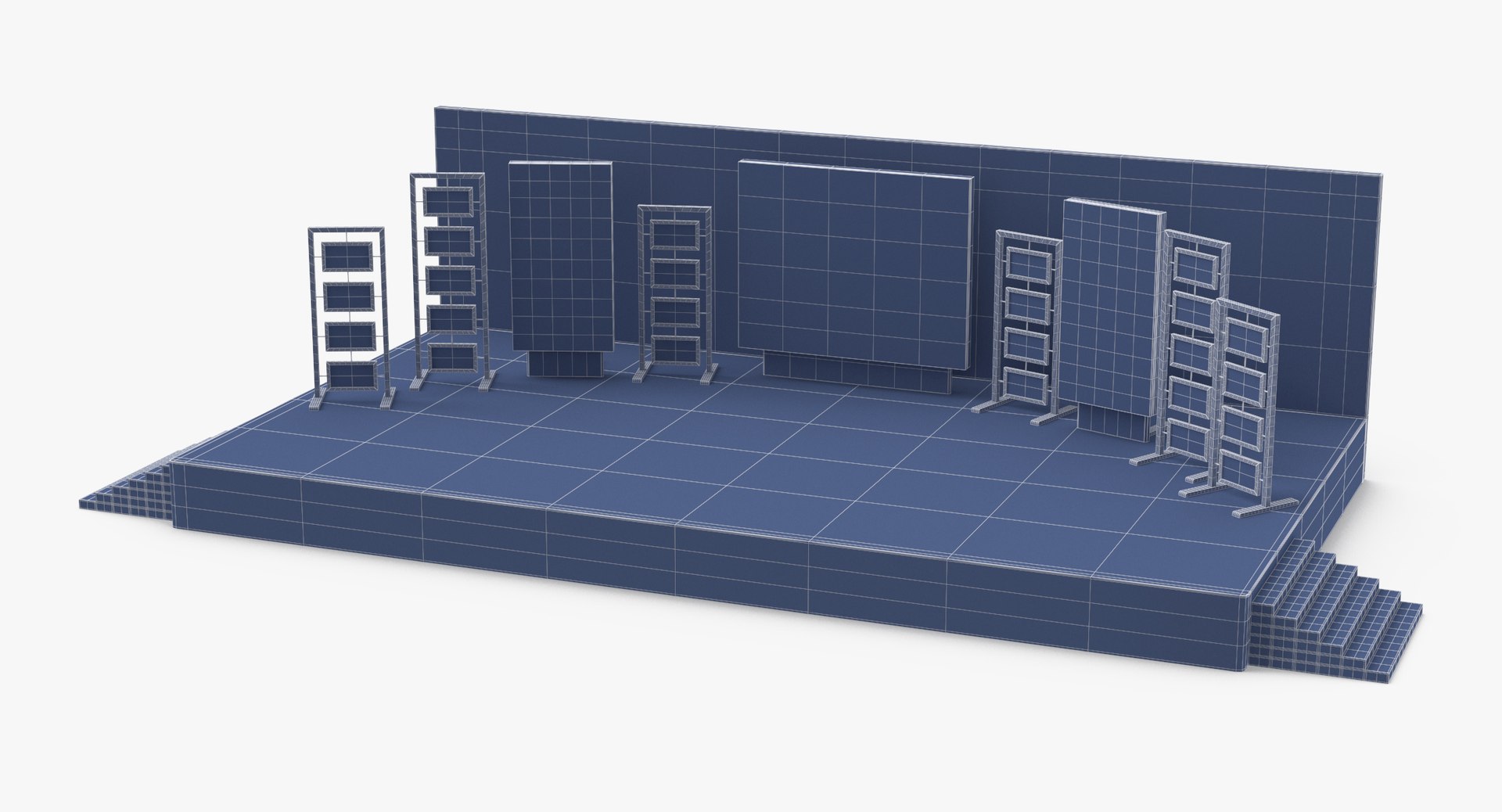 Indoor Concert Stage 3D Model - TurboSquid 1225677