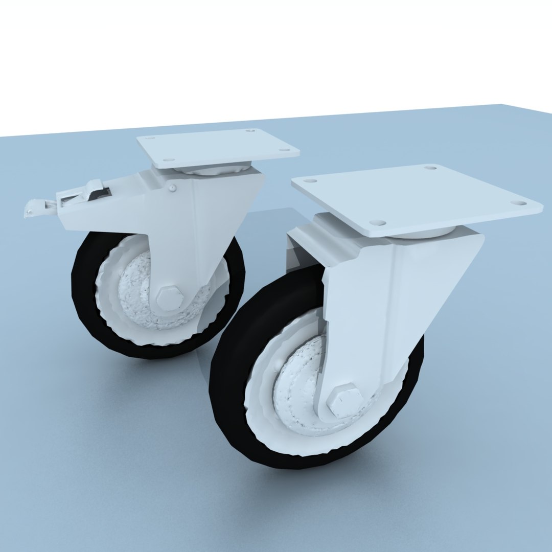 Castor Industrial 3d Model