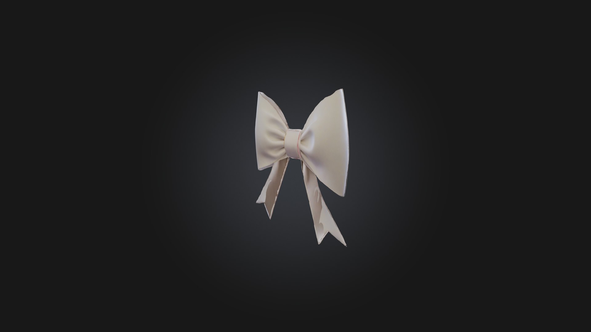 3D Hair Ribbon - TurboSquid 2290963