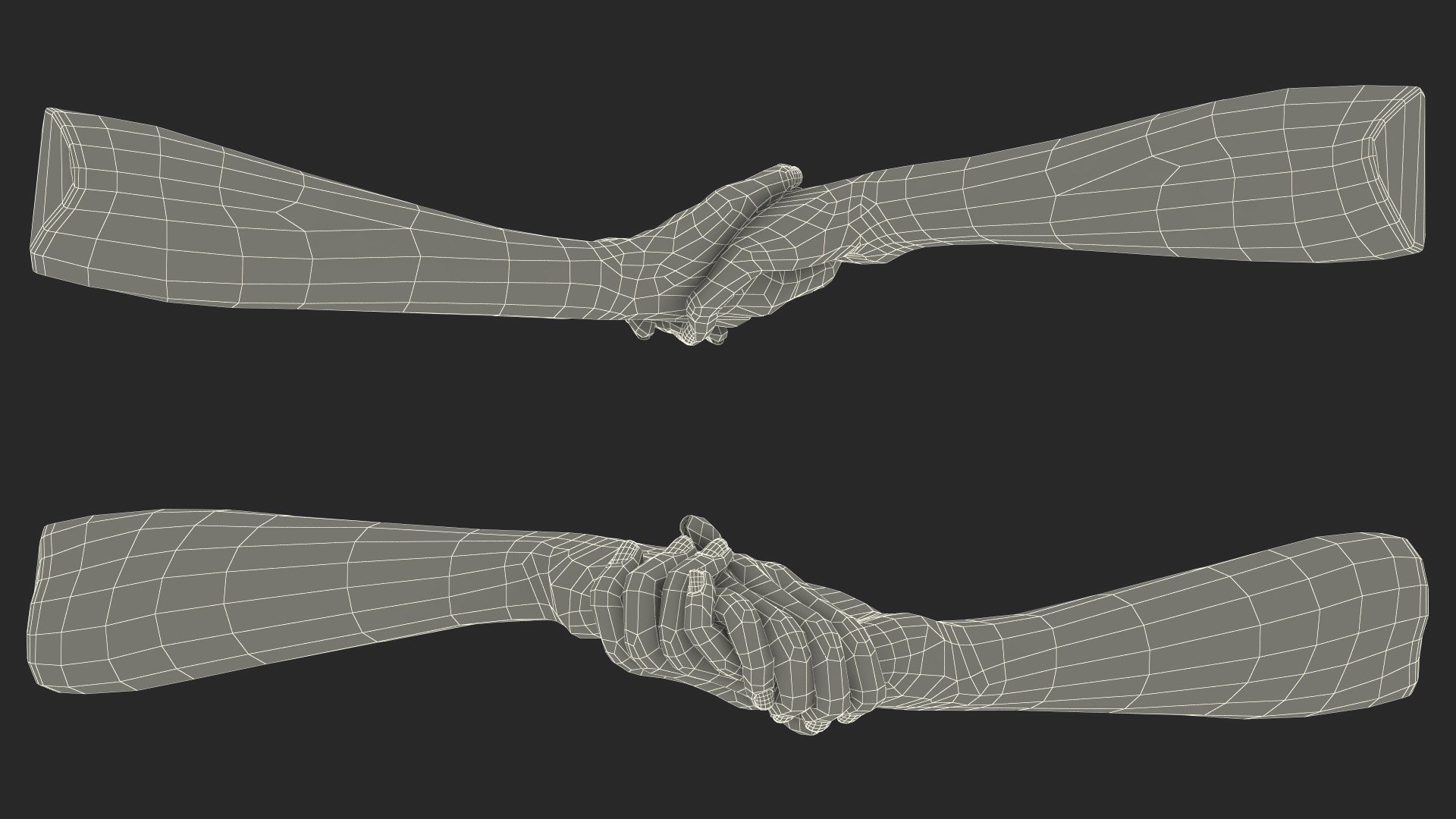 3D Handshake Female Hand Rigged model - TurboSquid 2114150